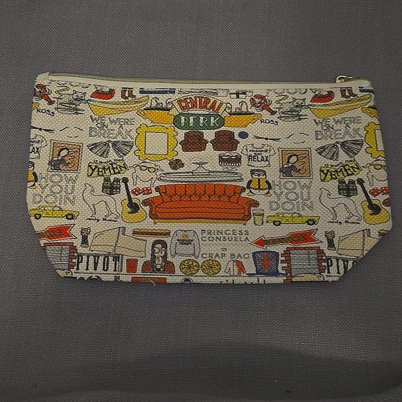 Zulily | Bags | Friends Central Perk Makeup Bag | Poshmark